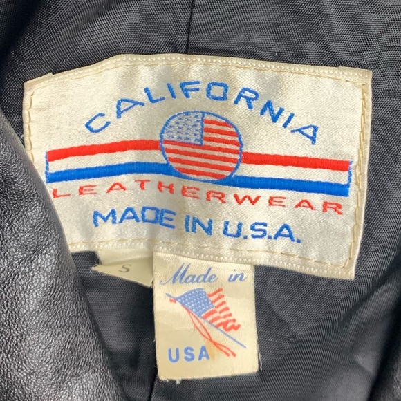 California Leatherwear | Jackets & Coats | Vintage California Leather ...